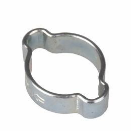 Boni-Shop&reg; Ohr Schellen, 2 Ohr Schellen, Klemmschellen 13-15mm, Schlauchschellen
