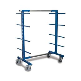 Cordes Tragarmwagen, zweiseitig, 2 Pfosten, 400 kg Traglast