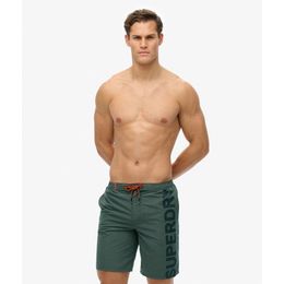 Superdry Herren Klassische 48-cm-Boardshorts mit Logo Dark Grey - Gr&ouml;&szlig;e: L 106201650019100Q003