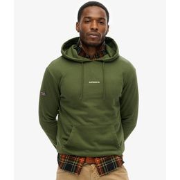 Superdry Herren Schlichter Hoodie Gr&uuml;n - Gr&ouml;&szlig;e: XL 104060650188943E004