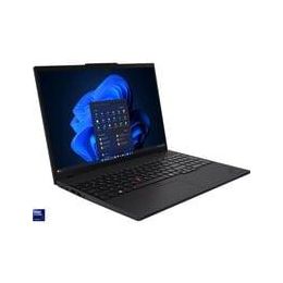 Lenovo ThinkPad T16 G4 (21QE0046GE), Notebook schwarz, Intel Core Ultra 7 255U, Intel Arc Graphics, 32 GB DDR5, 1 TB (1 TB SSD), Windows 11 Pro
