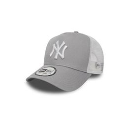 New Era Mütze Herren Größe 55/60 hellgrau / weiß