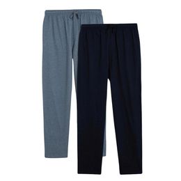 Marks & Spencer Marks & Spencer Pajama Pants male Blue, Black size XXXL