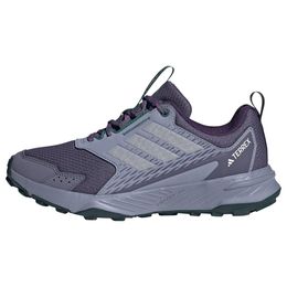 adidas terrex Outdoorschuh 'Tracefinder Trail' Damen Größe 41/41.5 hellgrau / brombeer / helllila / weiß