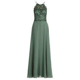 Vera Mont Abendkleid Damen Gr&ouml;&szlig;e 40 gr&uuml;n Winterkleid