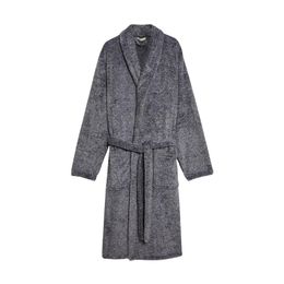 Marks & Spencer Marks & Spencer Long Bathrobe male Grey size XXL