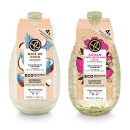 Yves Rocher - Nachfüllpack Duo Duschgel Kokosnuss & Argan