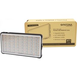 Patona Premium RGB Videolicht + Powerbankfunktion