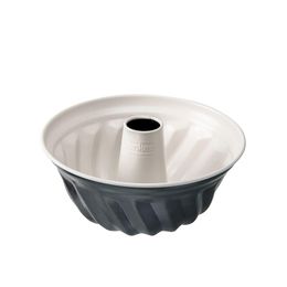 Zenker Gugelhupfform "Crème Noir" in Anthrazit/ Creme - Ø 22 cm - 13% | Kuechenhelfer