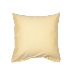 Traumschloss Mako-Satin Kissenbezug in gelb | Gr.: 40x80 cm
