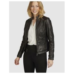 Bugatti Lederjacke in Schwarz | Gr.: 42