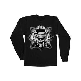 Breaking Bad Longsleeve "Br Ba Heisenberg Long Sleeve T-Shirt" in Schwarz | Gr.: L