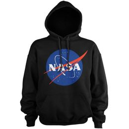 Nasa Hoodie "Insignia Big Tall Hoodie" in Schwarz | Gr.: 4XL