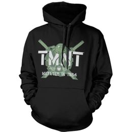 Teenage Mutant Ninja Turtles Hoodie "TMNT Mutated In 1984 Big Tall Hoodie" in Schwarz | Gr.: 5XL