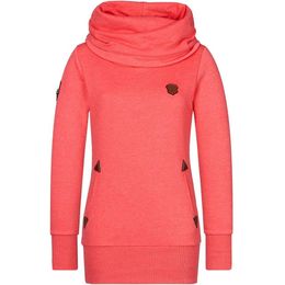 Naketano Hoodie "Allroundtalent" in Rot | Gr.: S