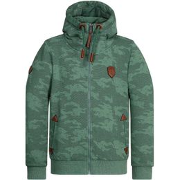 Naketano Hoodie "Schwarzkopf" in Gr&uuml;n | Gr.: M