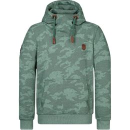 Naketano Hoodie "Supapimmel" in Grün | Gr.: 3XL