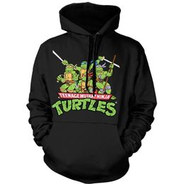 Teenage Mutant Ninja Turtles Hoodie "Distressed Group Big Tall Hoodie" in Schwarz | Gr.: 3XL