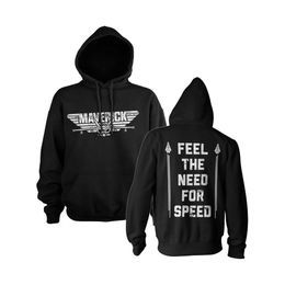 Top Gun Hoodie "Maverick Need For Speed Big Tall Hoodie" in Schwarz | Gr.: 3XL