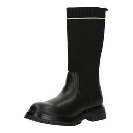 Tommy Hilfiger Stiefel M&auml;dchen Gr&ouml;&szlig;e 33 gold / schwarz