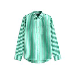Tommy Hilfiger Hemd 'FLEX' Herren Größe L grün / weiß