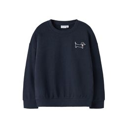name it Sweatshirt 'NMFVALLENE' Mädchen Größe 92 nachtblau