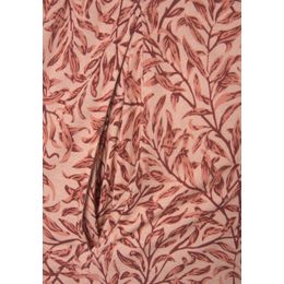 Beachtime by Lascana Damen Jerseykleid, rot bedruckt, Gr&ouml;&szlig;e 36