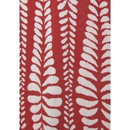 Lascana Damen Jerseykleid, terracotta-creme bedruckt, Gr&ouml;&szlig;e 38