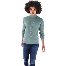 Heine Damen Kette, Silberfarben, Lange Ketten, Material: Messing