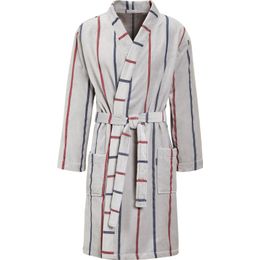 WEWO-Fashion wewo fashion Herren Bademantel, grau, Gr&ouml;&szlig;e 48/50