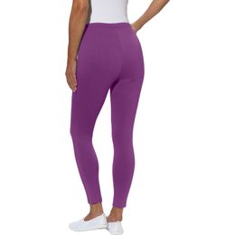 WITT Damen Leggings in Stretch-Qualit&auml;t, fuchsia, Gr&ouml;&szlig;e 50