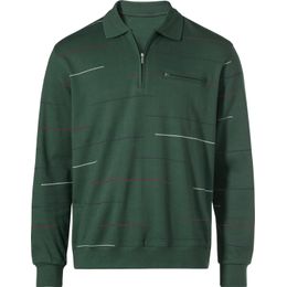 Marco Donati Herren Sweatshirt, moos, Gr&ouml;&szlig;e 48/50
