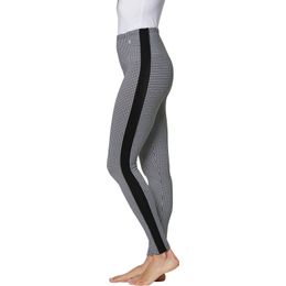 CREATION L PREMIUM Witt Damen Modal-Leggings, schwarz-wei&szlig;-bedruckt, Gr&ouml;&szlig;e 36/38
