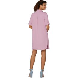 Heine Denim-Kleid, Rosa, Gr. 54, Damen, Strandkleider, 100% Baumwolle