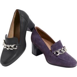 Heine Witt Damen Pumps, schwarz, Gr&ouml;&szlig;e 35