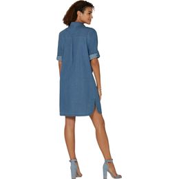 Heine Jeans-Kleid, Blau, Gr. 38, Damen, Strandkleider, 100% Baumwolle