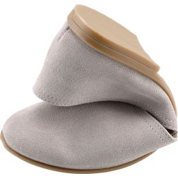 Heine Witt Damen Slipper, hellgrau, Gr&ouml;&szlig;e 36