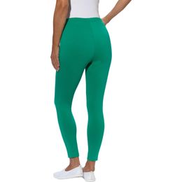WITT Damen Leggings in Stretch-Qualit&auml;t, gr&uuml;n, Gr&ouml;&szlig;e 48