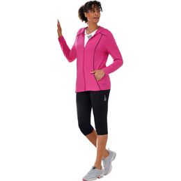 Catamaran Sports Damen Sporthose in Dreiviertel-L&auml;nge, schwarz, Gr&ouml;&szlig;e 48/50