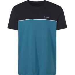 Catamaran Sports Herren Sportshirt mit einfarbigem R&uuml;ckenteil, topas, Gr&ouml;&szlig;e 48/50