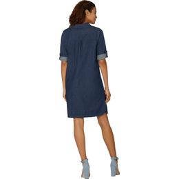 WITT Damen Jeanskleid in Schlupfform, blue-stone-washed, Gr&ouml;&szlig;e 40
