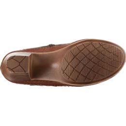 Gemini Stiefelette, Braun, Gr. 38, Damen, Stiefeletten, Material: Glattleder