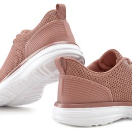 Lascana Damen Sneaker, Rosa, Gr. 37, Sneakers & Schn&uuml;rer, Material: Textil