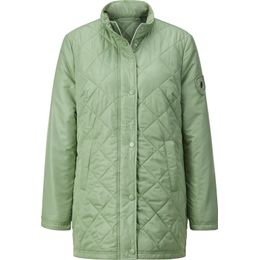 WITT Damen Steppjacke mit Rautenmuster vorne und hinten, eucalyptus, Gr&ouml;&szlig;e 19
