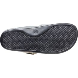 Dr. Feet Damen Pantolette, silberfarben, Gr&ouml;&szlig;e 42