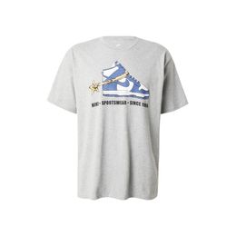 Nike Sportswear T-Shirt 'M90' Herren Größe L gelb / grau / schwarz / weiß