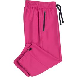 WITT Damen Caprihose mit weitenverstellbarem Saum, fuchsia, Gr&ouml;&szlig;e 40