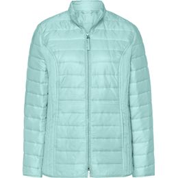 WITT Damen Steppjacke leicht wattiert, mint, Gr&ouml;&szlig;e 48