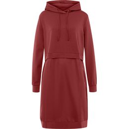 Heine Damen Shirtkleid, Rot, Gr. 50, Shirtkleider, Material: Baumwolle