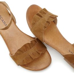 Lascana Damen Sandale, camelfarben, Gr&ouml;&szlig;e 44